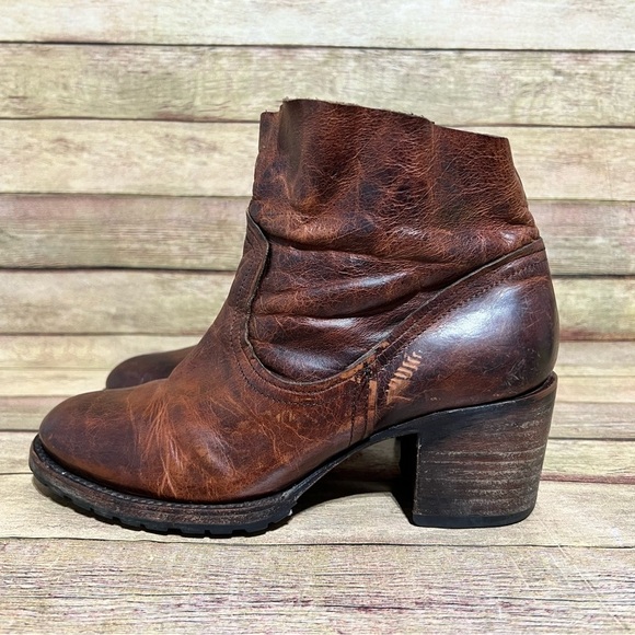 Freebird by Steven | Shoes | Freebird By Steven Flint Brown Ankle Boots ...
